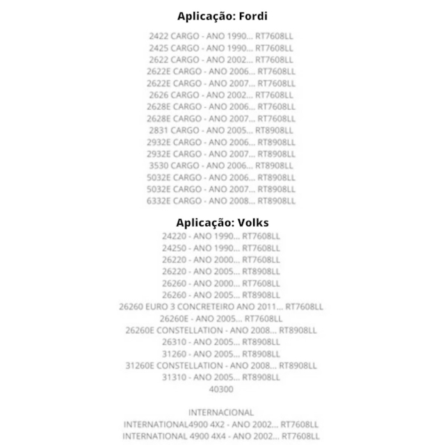Manopla Alavanca Cambio Similar Eaton 8 Marchas Forrd Volks