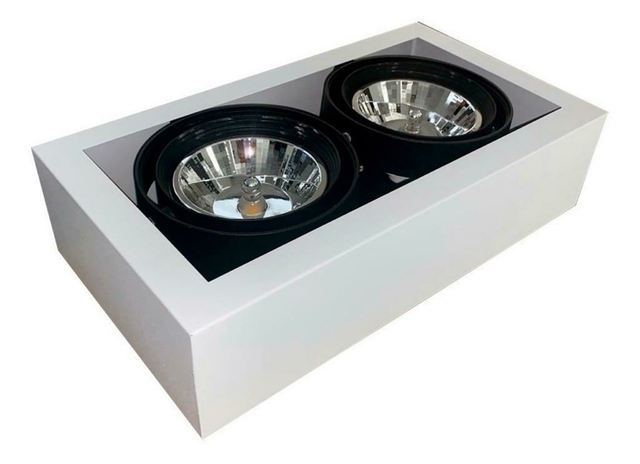 Plafon cardanico Lucciola Space 2 luces AR111