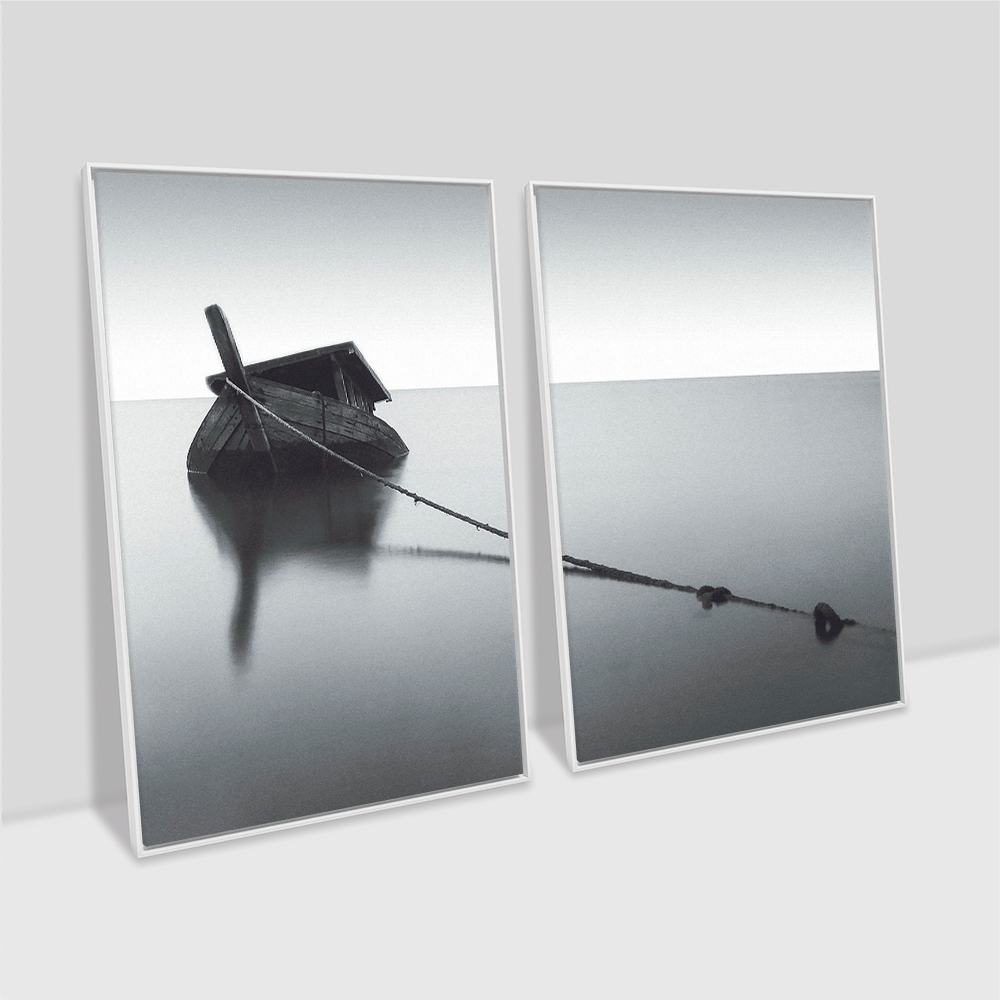 Quadros Decorativos Barcos II Luven. Venha Conferir Essa Oferta!