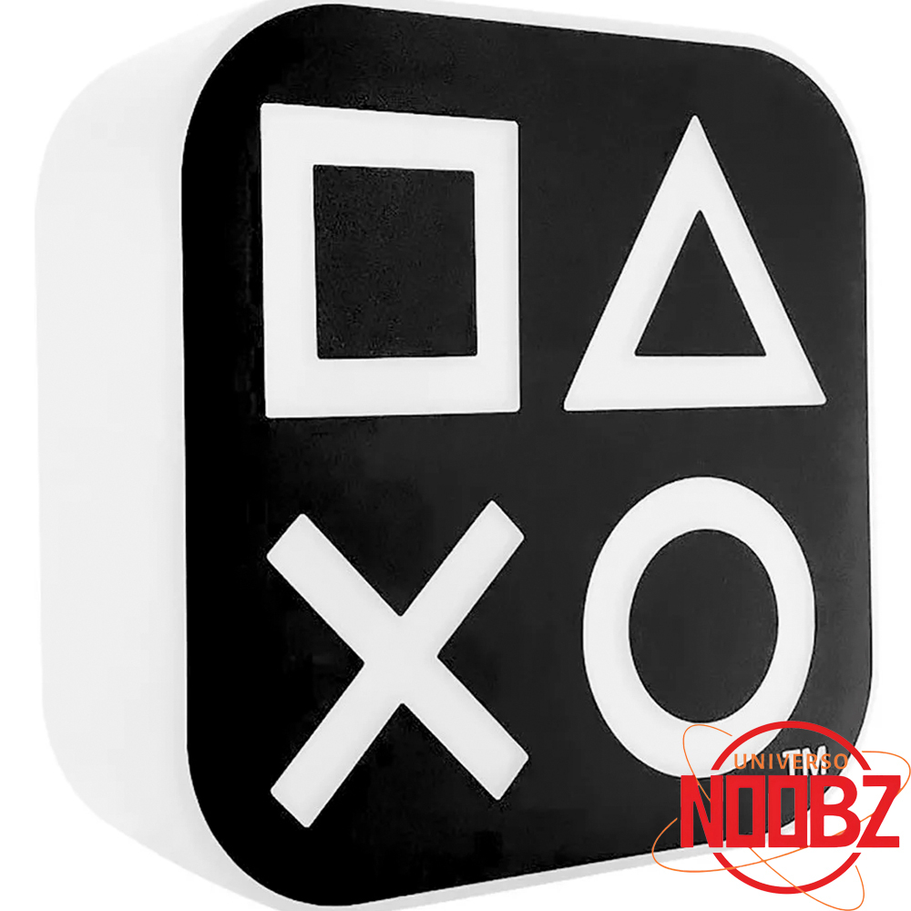 Cofre Quadrado Icons PlayStation: Guarde Trocados com Estilo Gamer