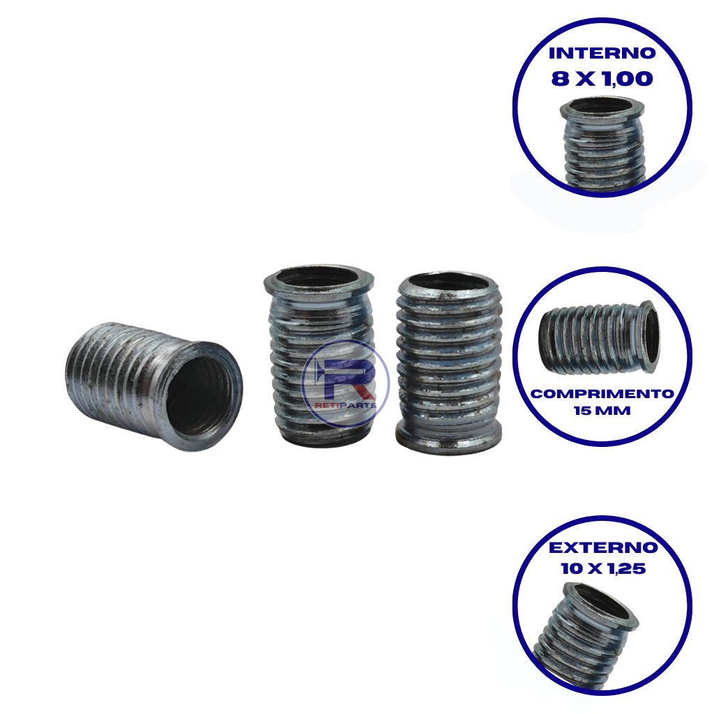 Buchas Roscadas | Fixação e Estabilidade Garantidas