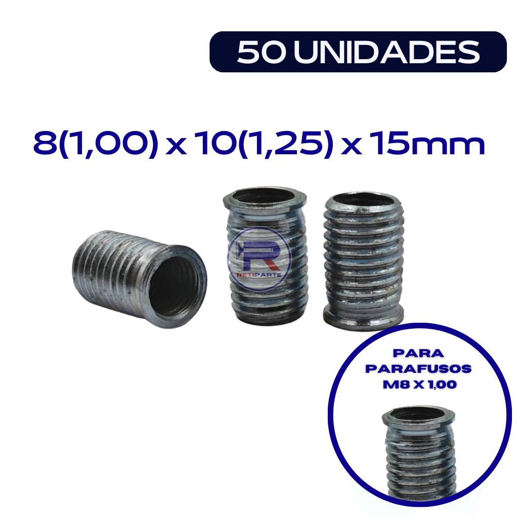 Buchas Roscadas | Fixação e Estabilidade Garantidas