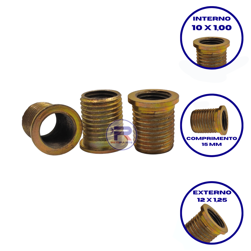 Buchas Roscadas | Fixação e Estabilidade Garantidas