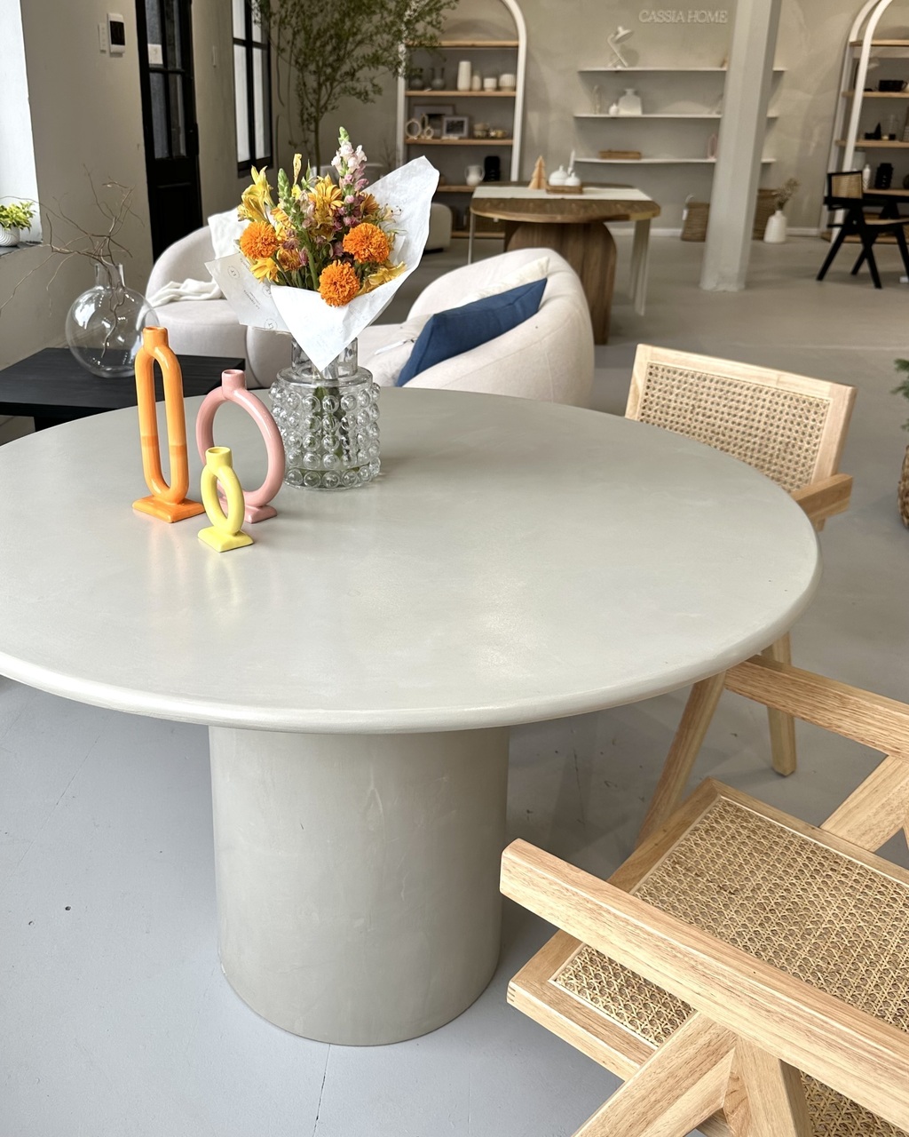 Mesa microcemento Mykonos - Comprar en Cassia home