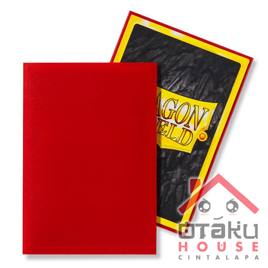 Protectores Dragon Shield Small Matte Crimson (60 Pzas)