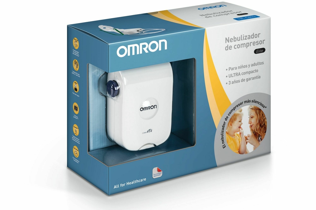 Nebulizador de compresor Omron Ultra Compacto NE-C803