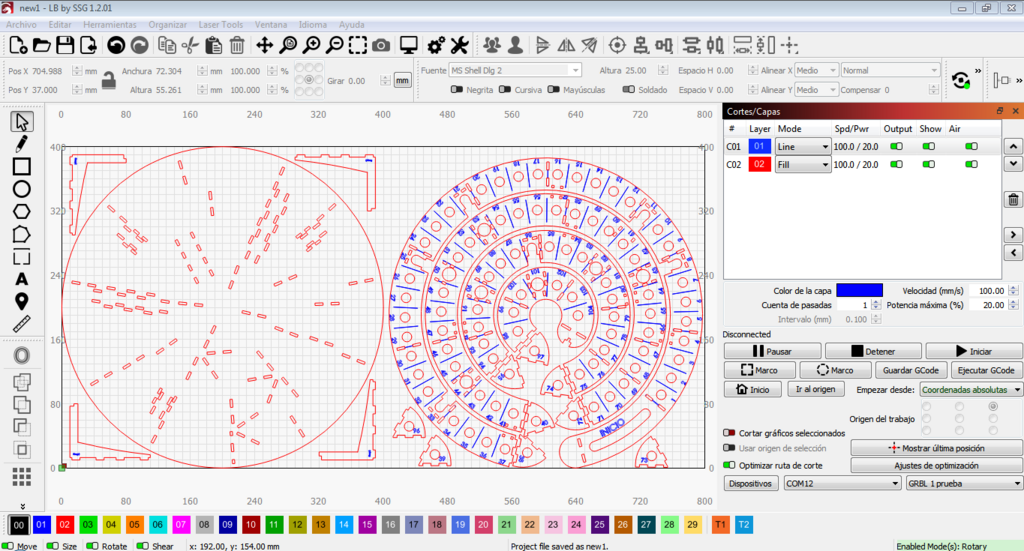 LightBurn Full crack