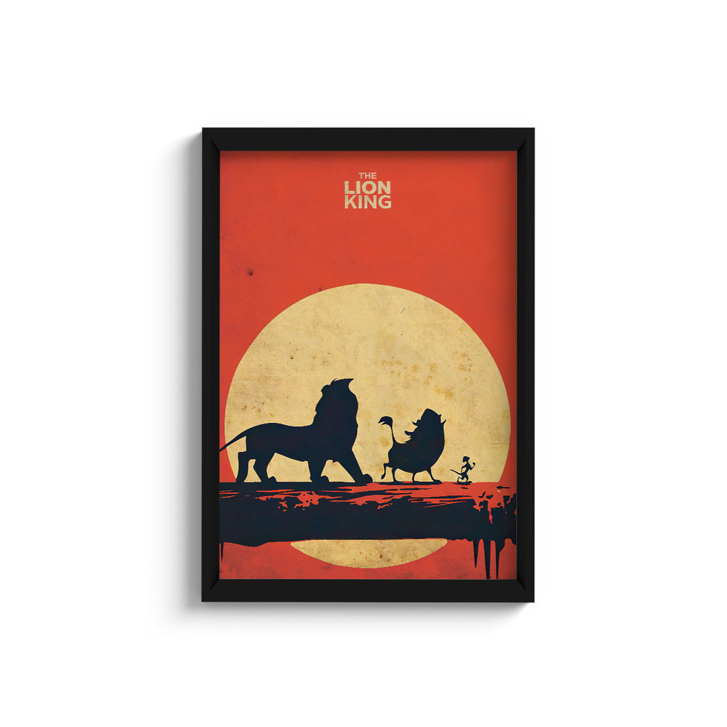 Quadro Rei Leão Hakuna Matata