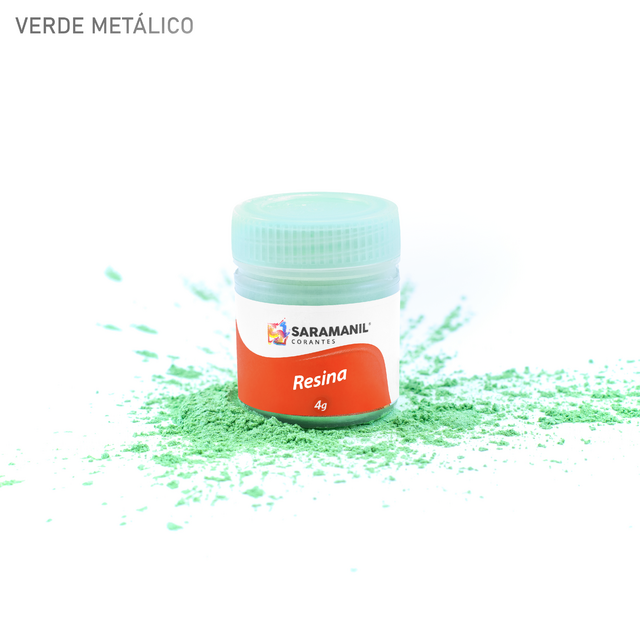 Verde Metálico Pó - Comprar em Corantes