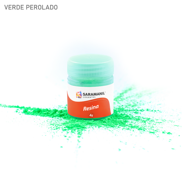 Verde Perolado Pó - Comprar em Corantes