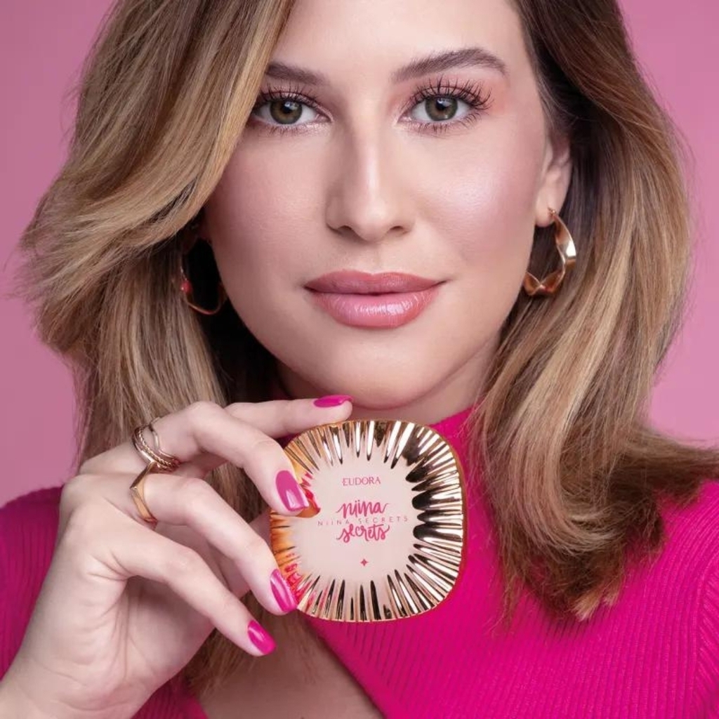 Blush Marmorizado Niina Secrets Cor 1 9,6g