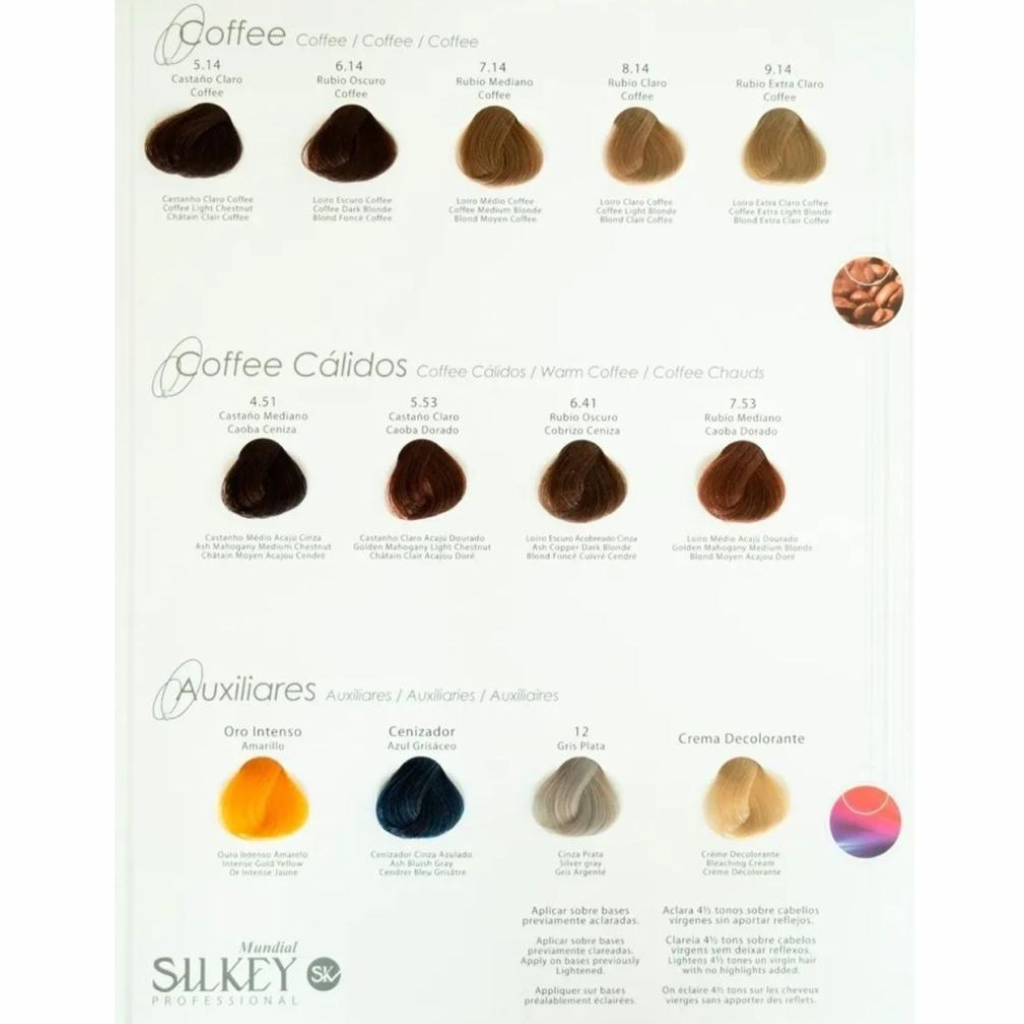 SILKEY COLORKEY MILENIUM COLORACIÓN PROFESIONAL EN CREMA x120GRS