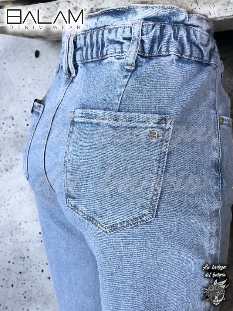 Pantalón Mom Jean Balam - La Bodega del Barrio