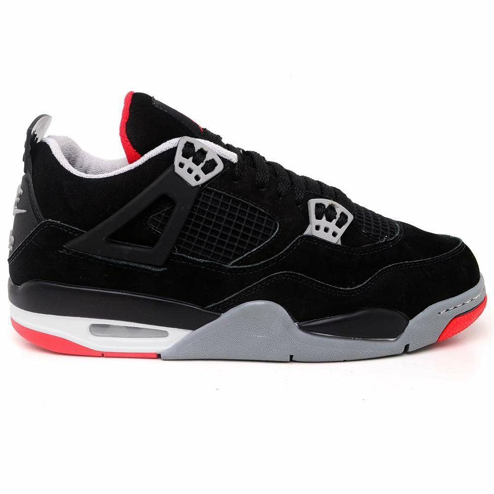 Tênis Nike Air Jordan 4 Preto/vermelho - Rangel Sports