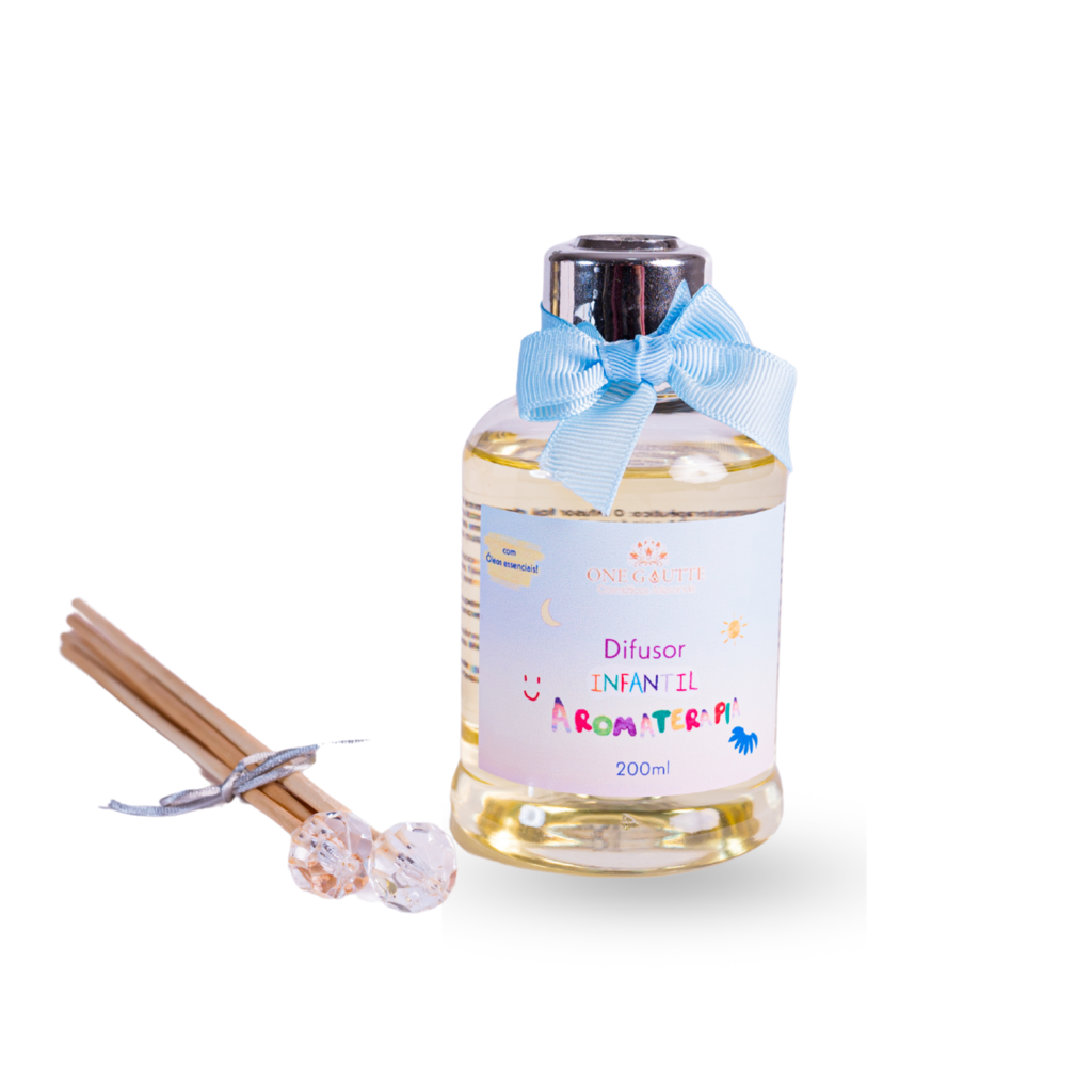 Aromatizador Infantil com Aromaterapia -Aroma Baby 200ml Azul