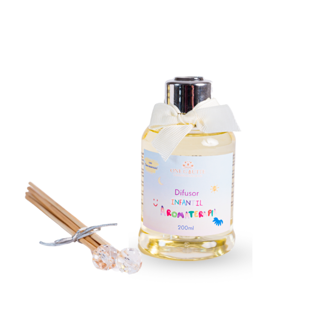 Aromatizador Infantil com Aromatepapia -Aroma Baby 200ml Amarelo