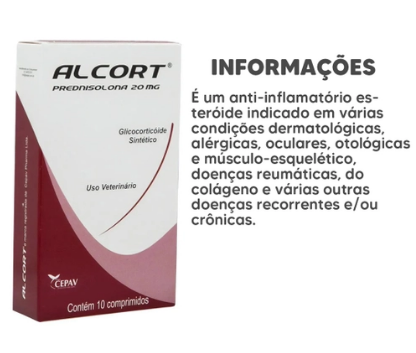 Alcort 20 mg - Comprar em Plantão de Ofertas