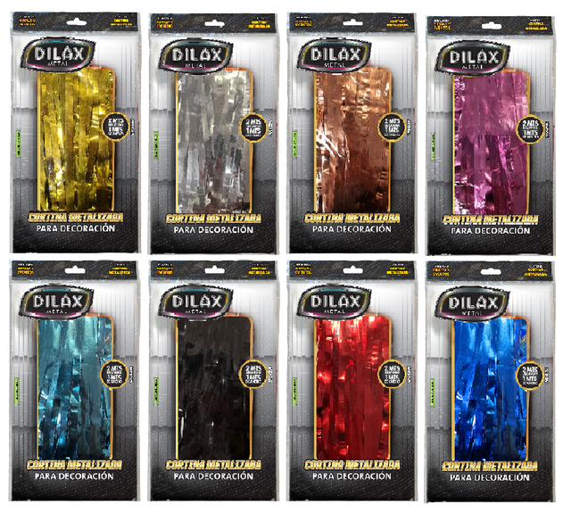 CORTINA METALZADA DILAX 2MTS X 1MTS