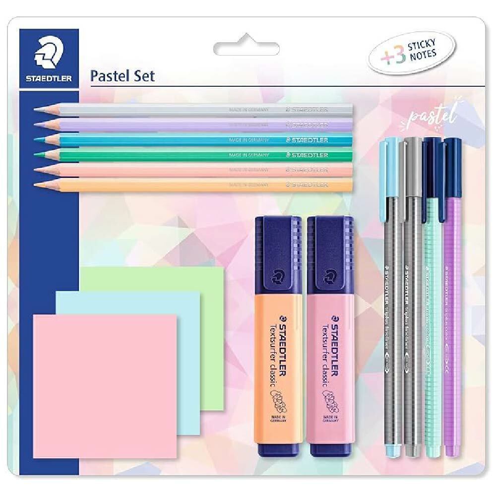KIT PASTEL SET STAEDTLER - Criative Papelaria