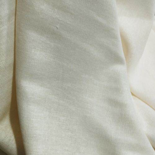 Tecido Linho Misto Off White Com 2 Metros Por 1,40 De Larg.