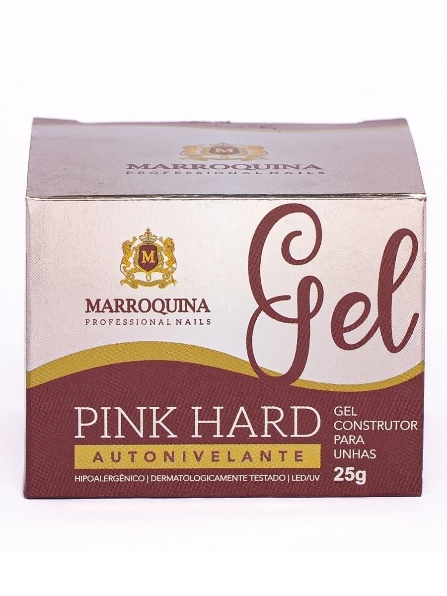 Gel Pink Hard Construtor 25g - Marroquina Nails