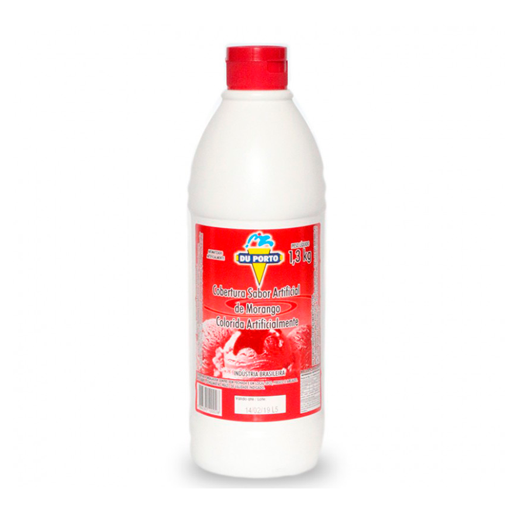 Cobertura Sabor Morango Du Porto 1,3kg. | Armazém do Mercado