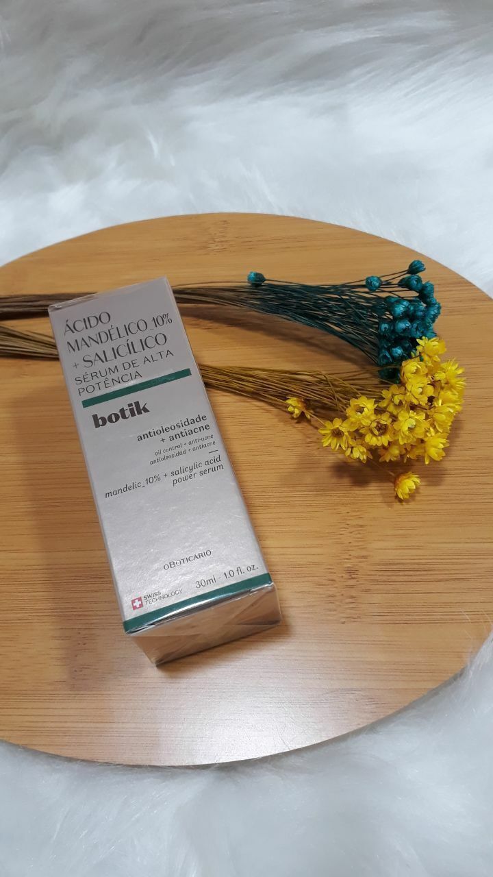Sérum de Alta Potência Ácido Mandélico 10% + Salicílico Botik 30m