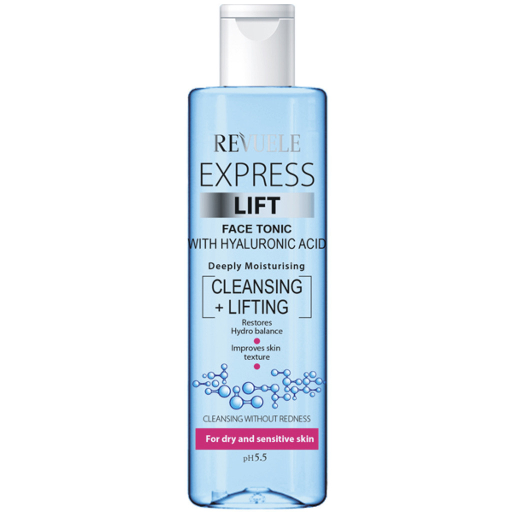 Revuele Express · Tónico Facial Tensor Y Limpia · Piel Seca