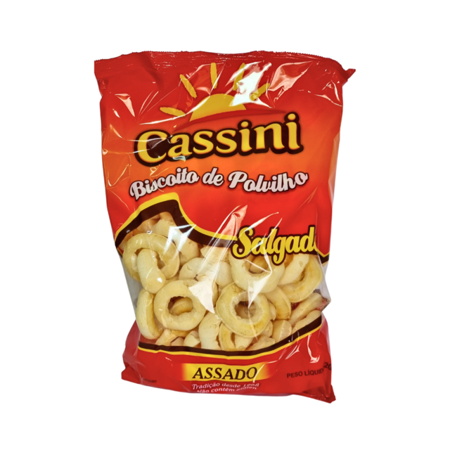 Biscoito de Polvilho Anel Salgado Cassini 200g
