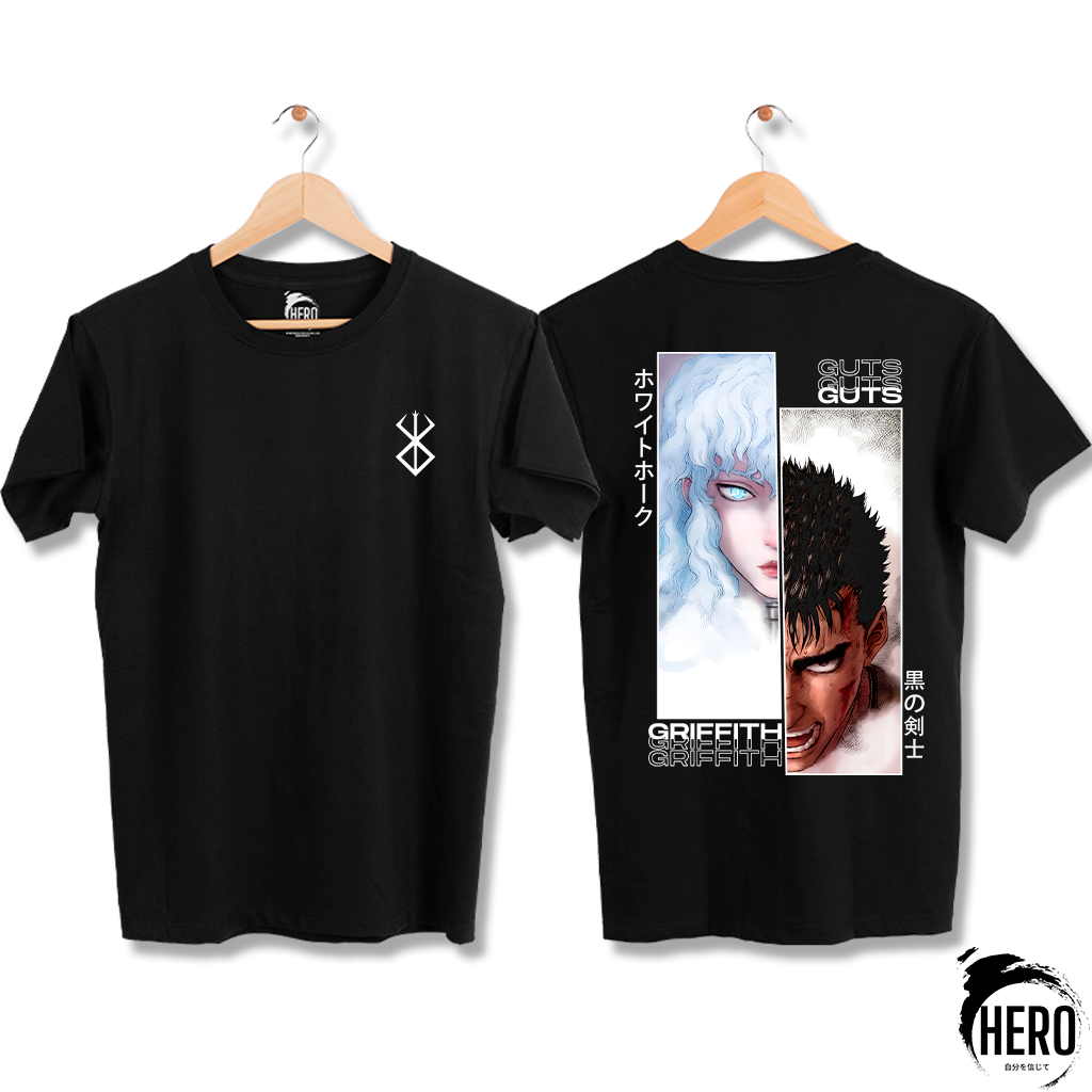 BERSERK GUTS & GRIFFITH V1 - HERO KAIZEN CLOTHING