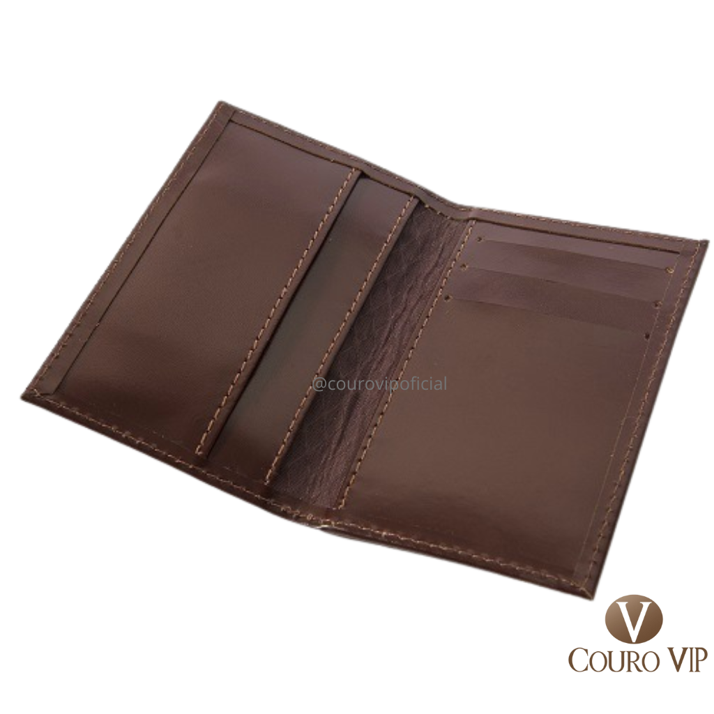 PORTA CARTÕES EM COURO PERSONALIZADO C513 - COURO VIP