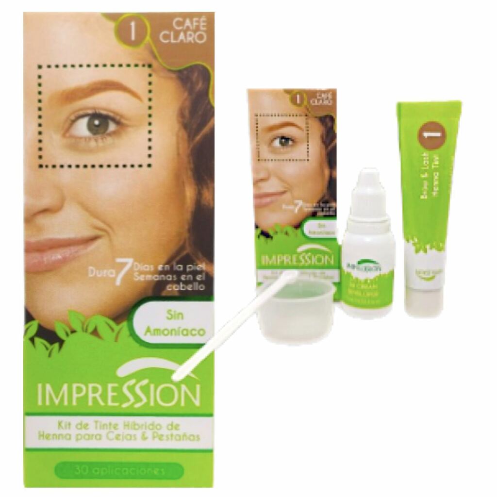 Tinte Impression de Henna para Cejas y Pestañas Tinte Híbrido