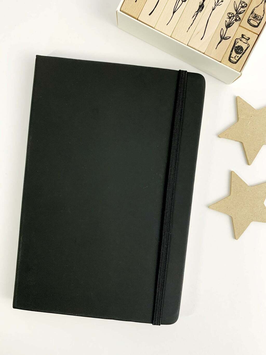 Libreta Estilo Bullet Journal Negra - papeleriabg