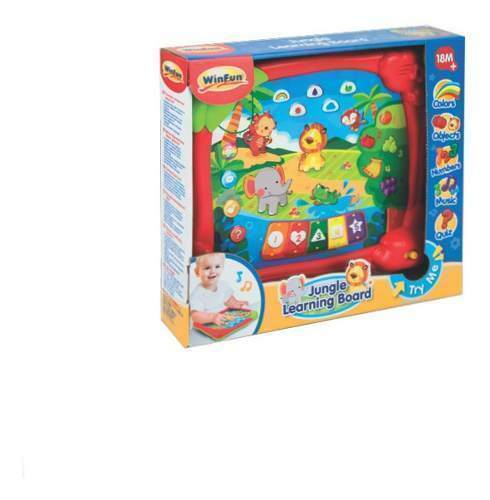 Tablet Infantil Aprendendo Na Selva Winfun Yestoys