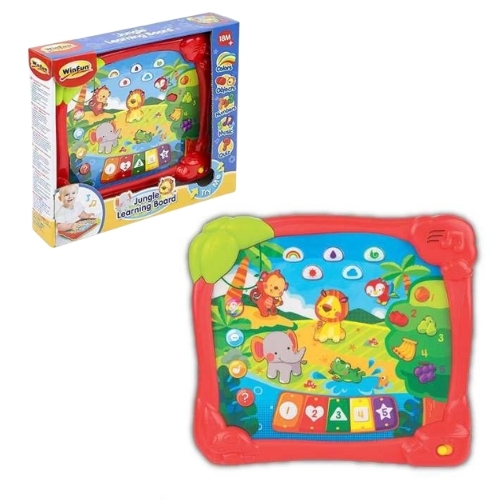 Tablet Infantil Aprendendo Na Selva Winfun Yestoys