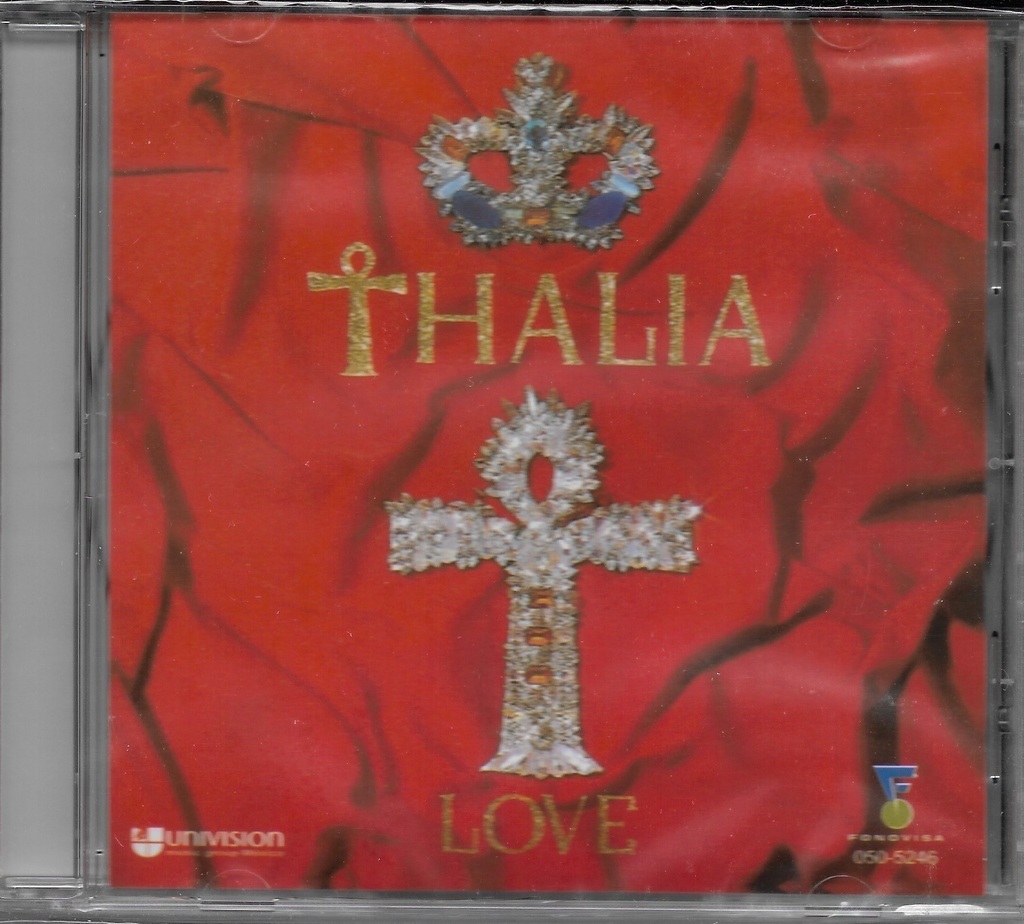 Thalía Love Cd Distribuidora De Música Ruidosa