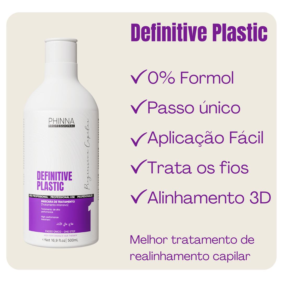 Kit Progressiva Orgânica com Escova Mágica - Phinna
