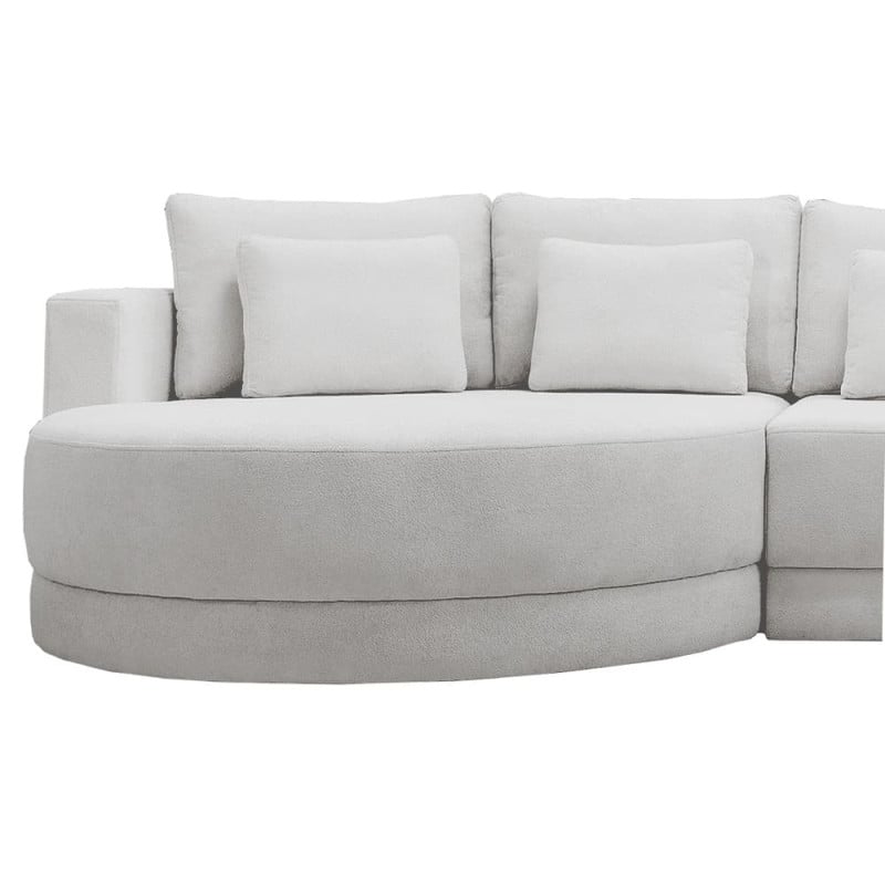 Big white comfy sofa store