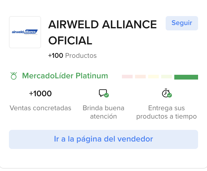 ¿Por qué comprar en Airweld Alliance?