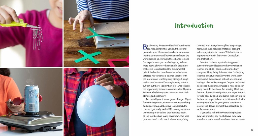 Awesome Physics Experiments for Kids: 40 Fun Science Projects and Why ...