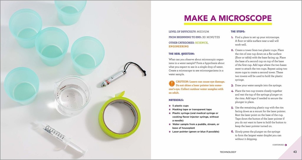 Real Science Experiments: 40 Exciting STEAM Activities for Kids (Real ...