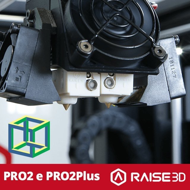 Raise 3D Pro2 Plus - Impressora 3D Profissional - UP3D