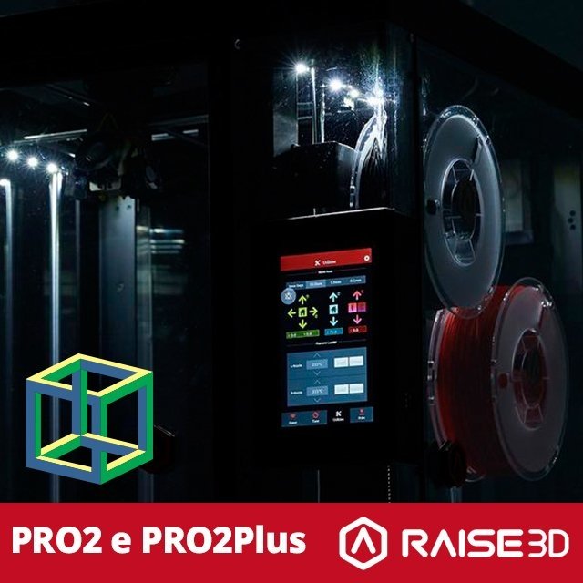 Raise 3D Pro2 Plus - Impressora 3D Profissional - UP3D