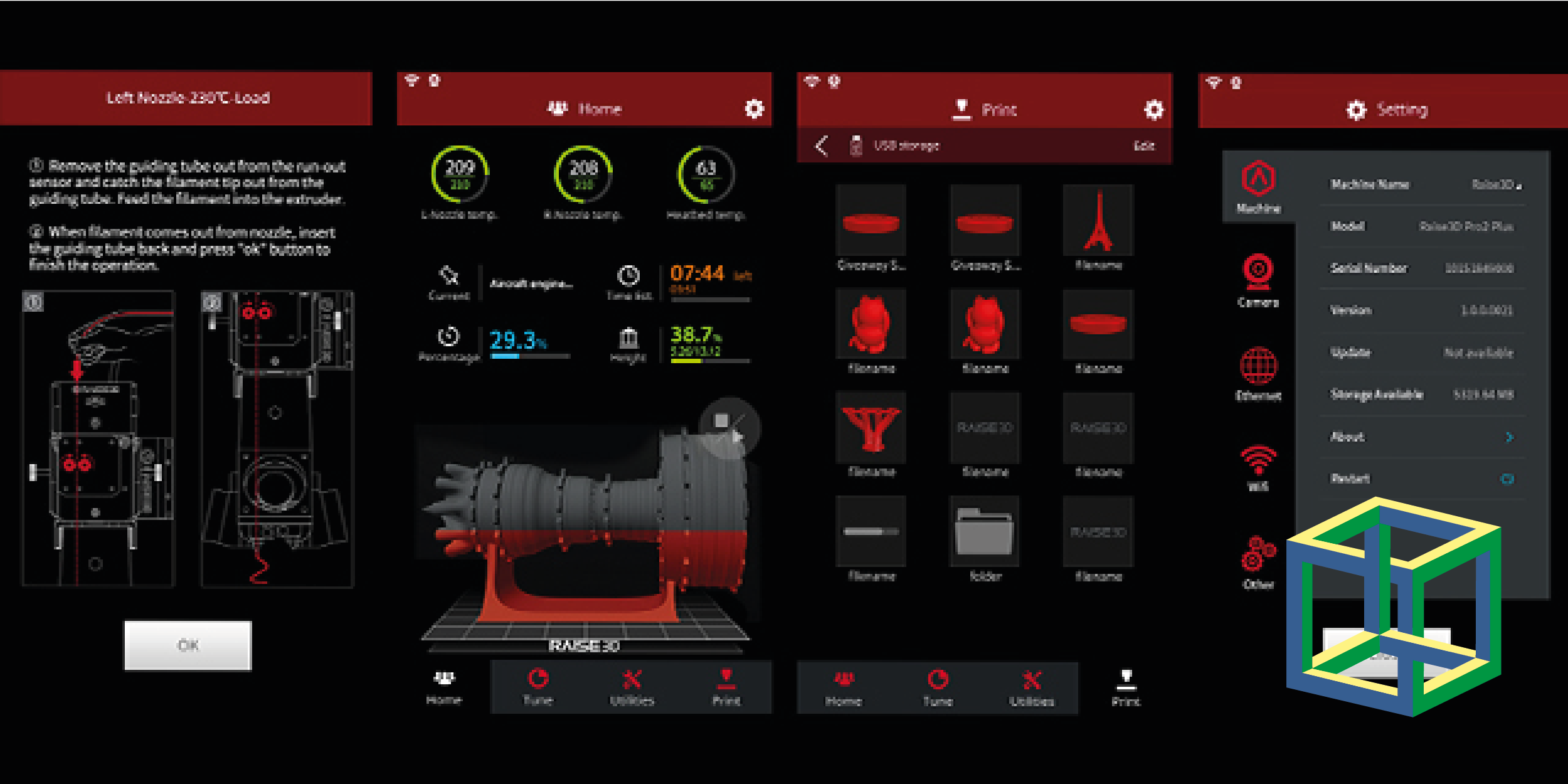 Raise 3D Pro2 Plus - Impressora 3D Profissional - UP3D