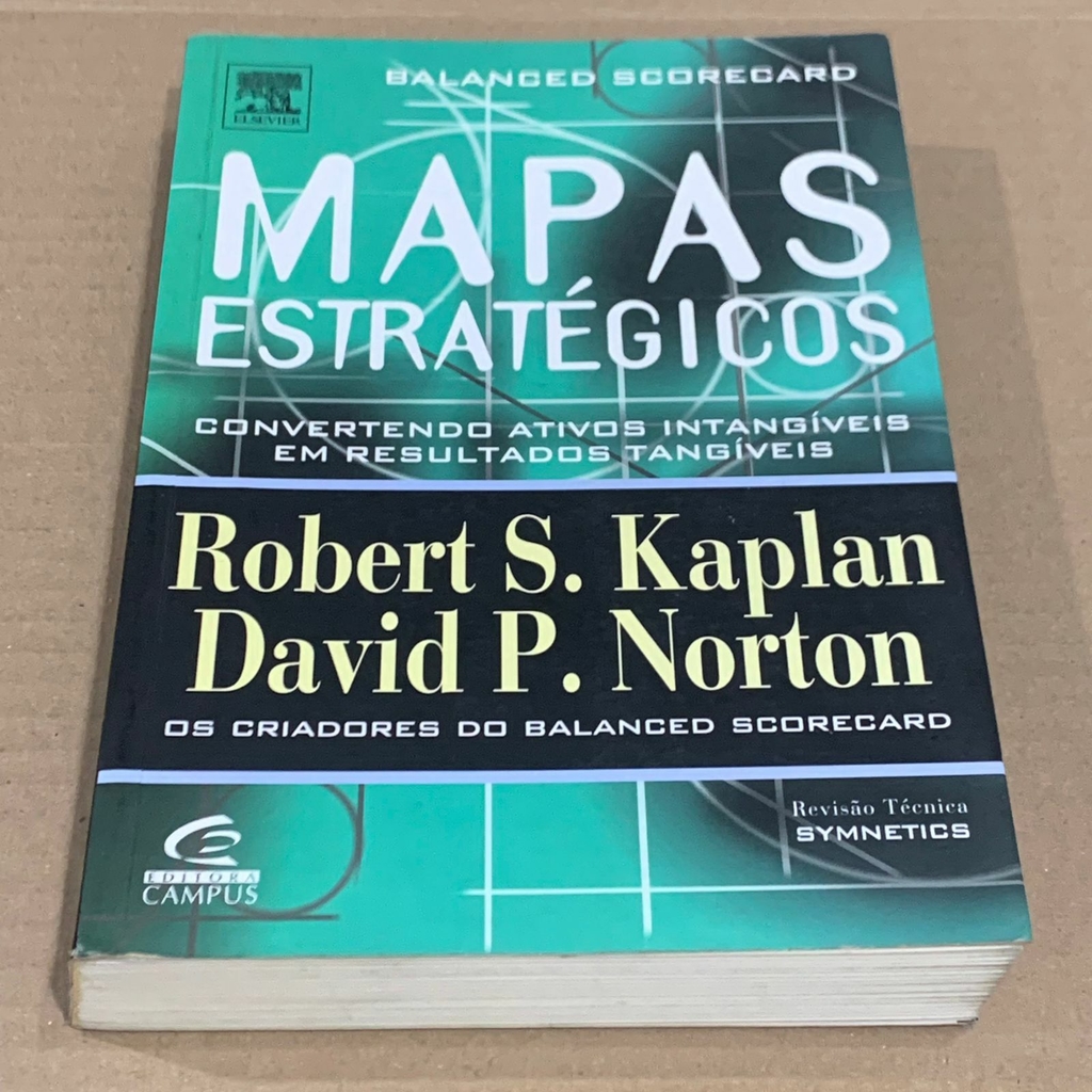 LIVRO MAPAS ESTRATÉGICOS - ROBERT S KAPLAN