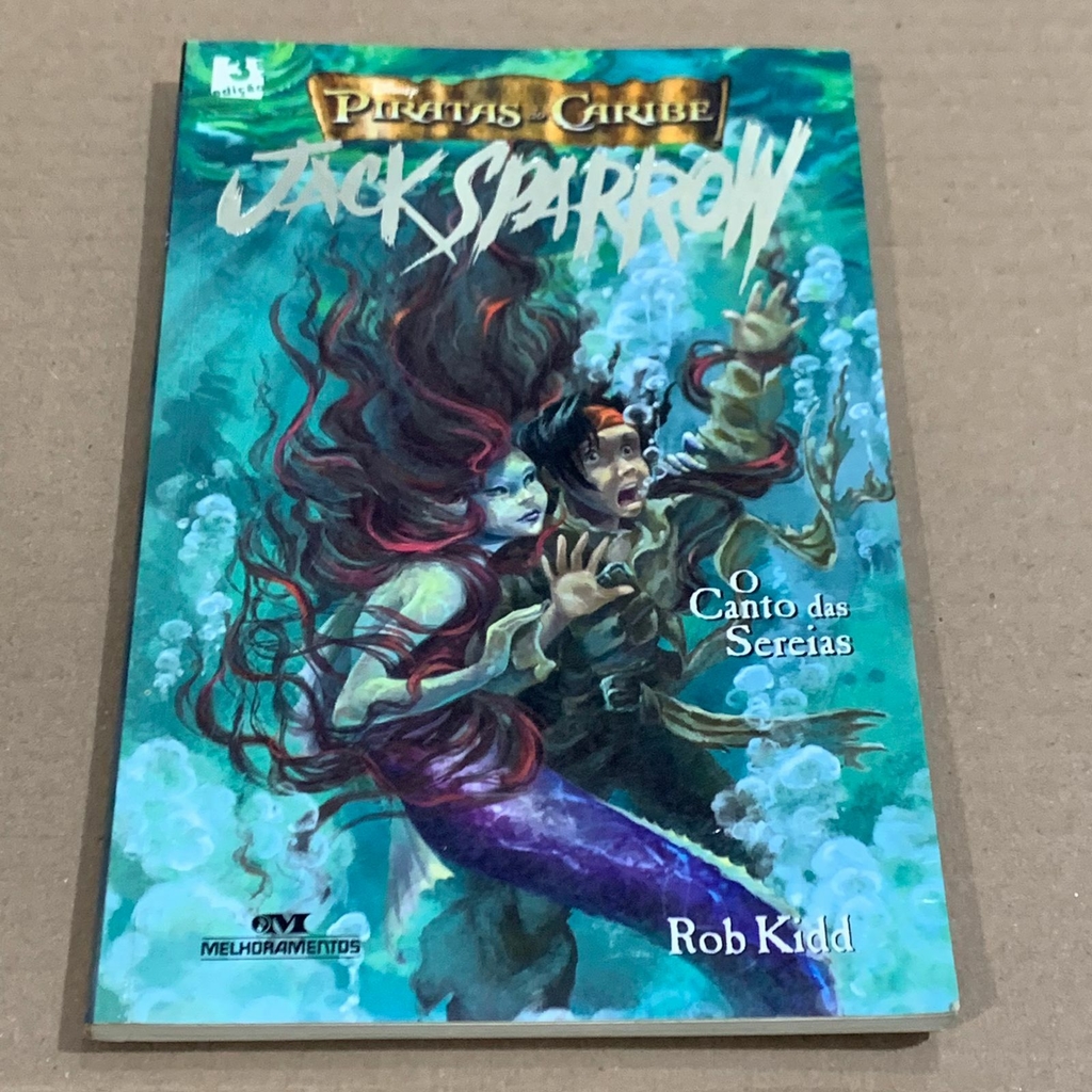 LIVRO O CANTOS DAS SEREIAS - ROB KIDD - Sebo Lumiere