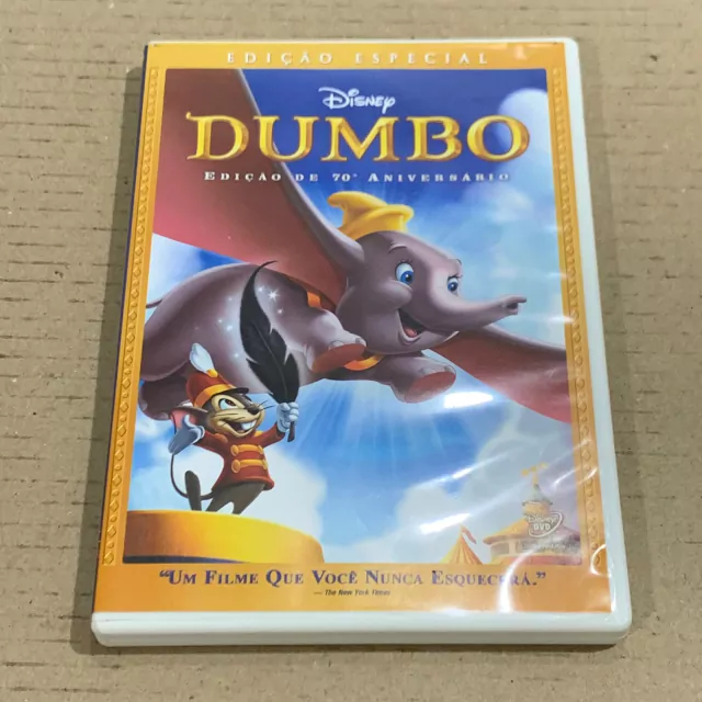 DVD DUMBO EDIÇÃO ESPECIAL - 70º ANIVERSÁRIO