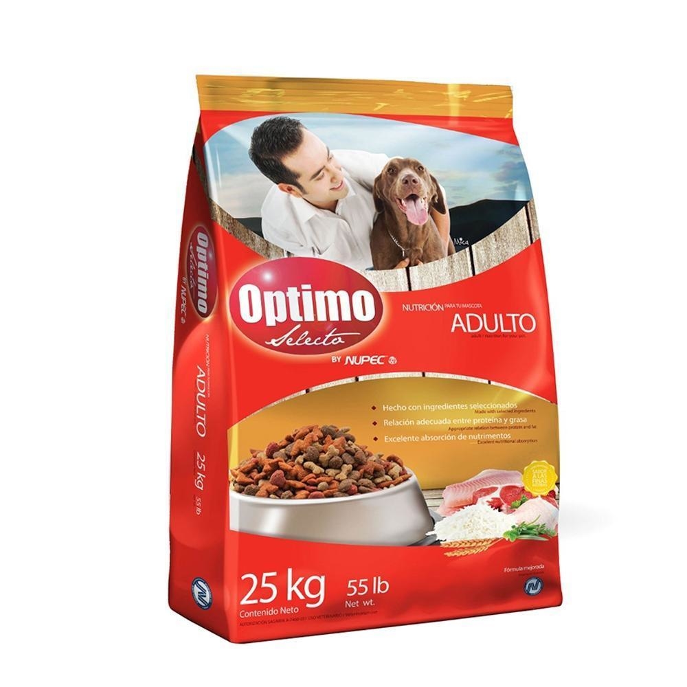 CROQUETAS OPTIMO PARA PERROS ADULTOS DE TODAS LAS RAZAS.