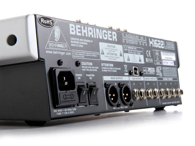 Misturador De Áudio - Behringer Xenyx X1622 Usb