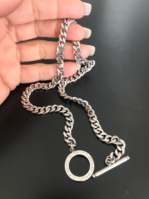 Cadena CIERRE TIFFANI STRASS - CO&CO Joyeria & Diseño